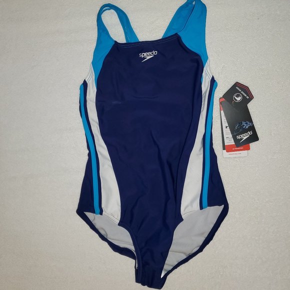 Speedo | Swim | Speedo Girls Infinity Splice One Piece Swimsuit New ...